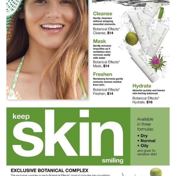 Mary Kay | Other | Mary Kay Botanical Effects Mask Formula 3 Oily ...